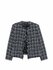 Куртка THELAURENT Fringed tweed jacket, размер 40, blue
