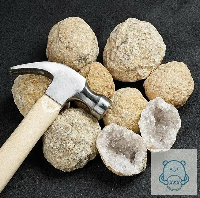 Белый марокканский агат, пещерный необработанный камень, образовательные образцы 3-5cm