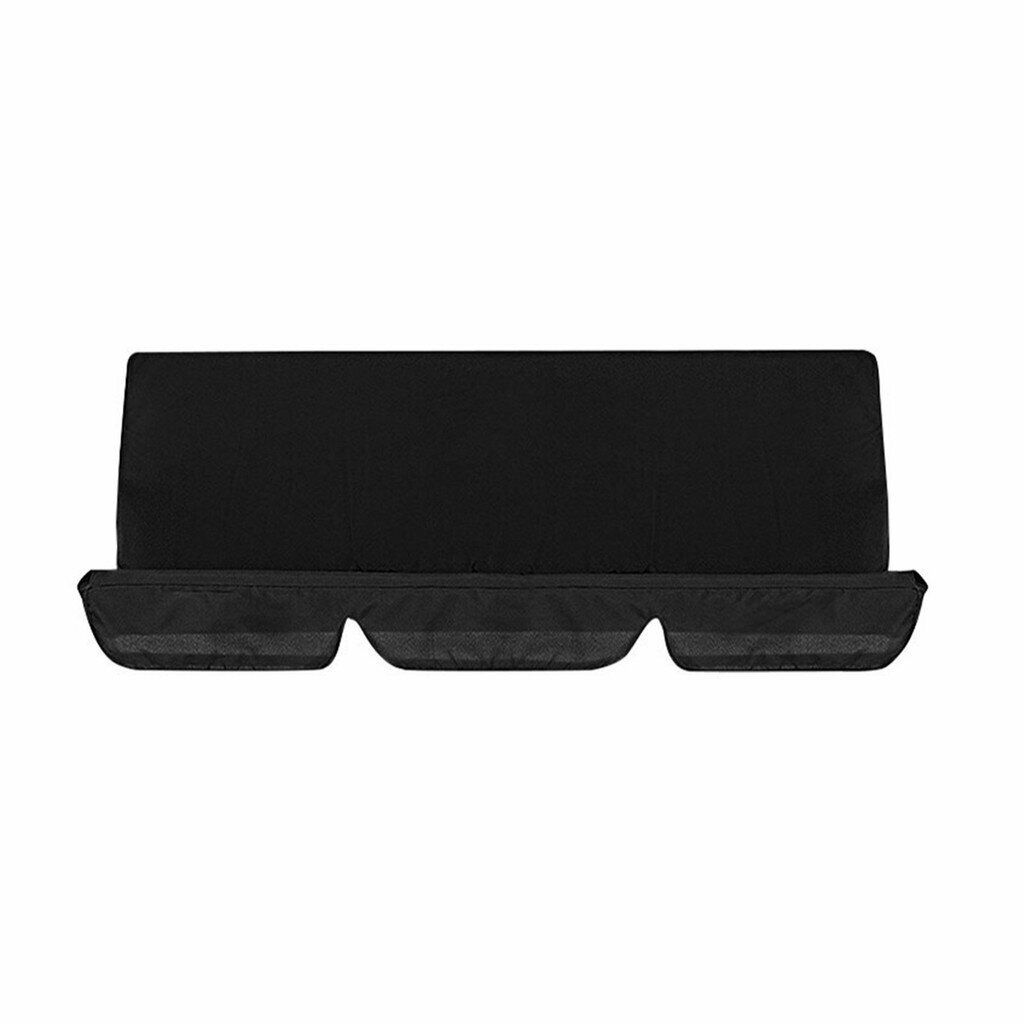 Чехол для садовых качелей из ткани для уличных сидений для отдыха на заднем дворе черный