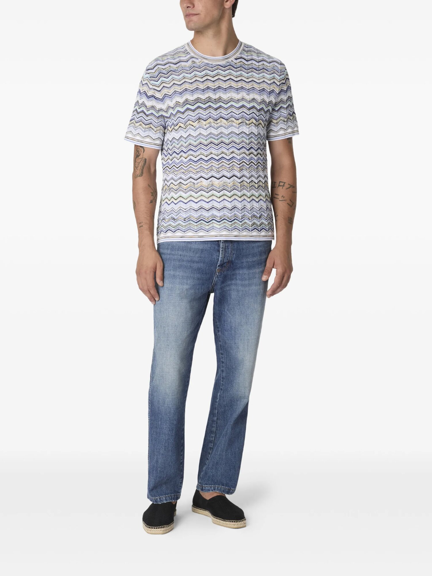 Джинсы Missoni Five-pocket jeans, размер 54, синий — фото 1