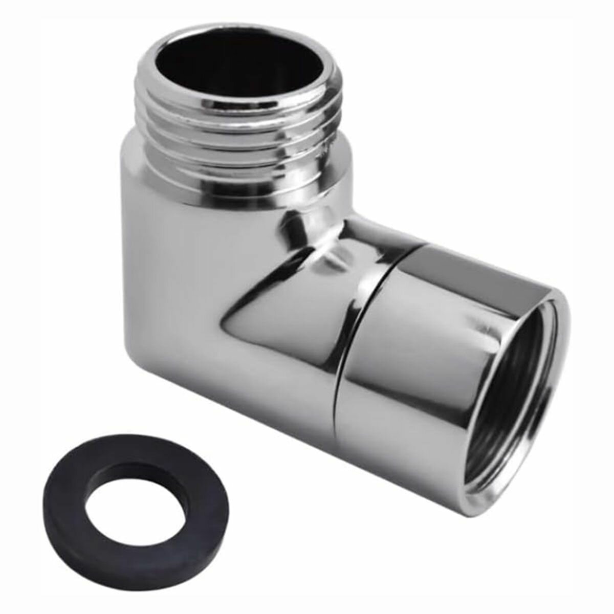 Переходник для локтя для душа из твердой латуни, локтевое соединение для душевого кронштейна G1/2 дюйма