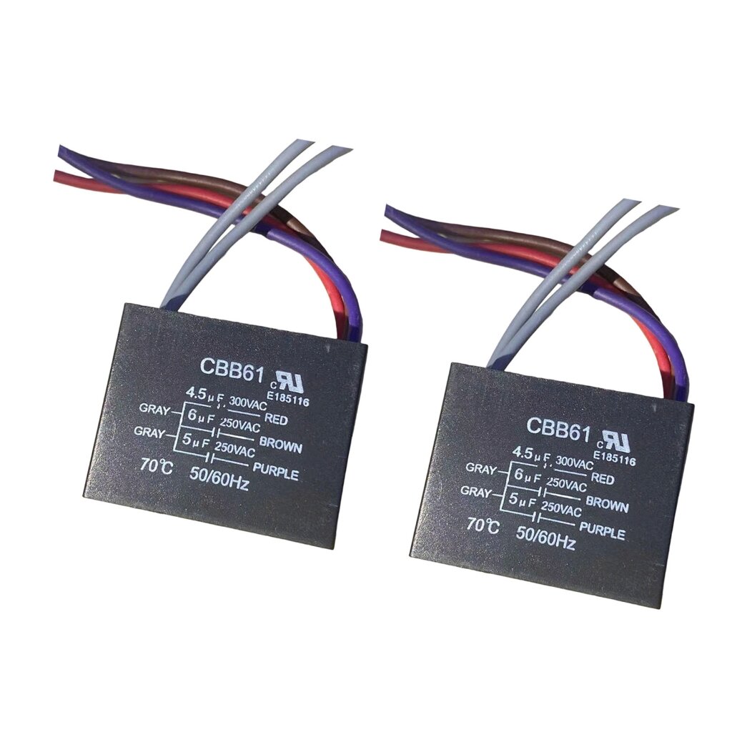 2 конденсатора потолочного вентилятора CBB61, ремонт потолочных вентиляторов и запасные части
