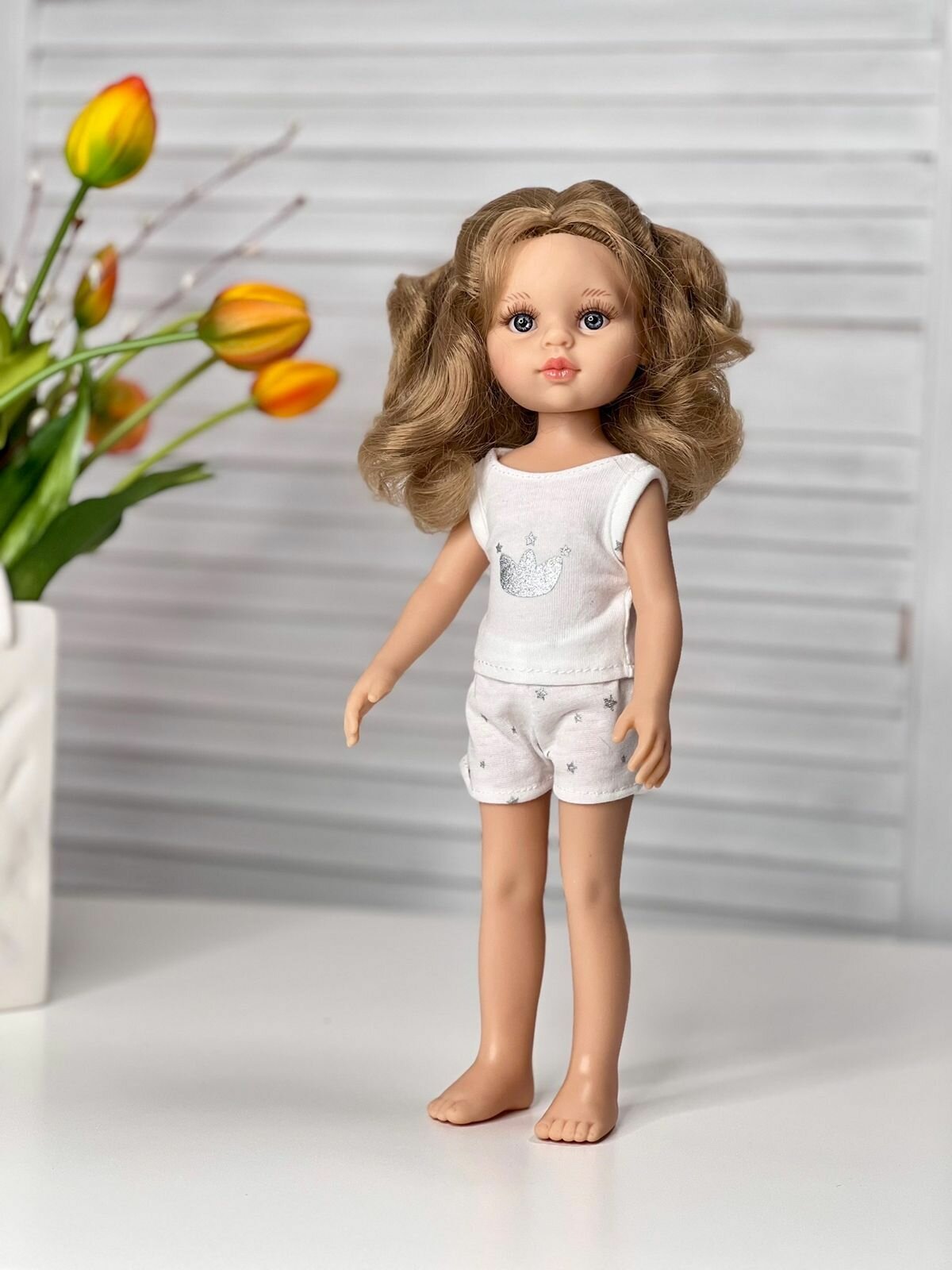 Кукла для девочки Paola Reina 32см Карла в пижаме