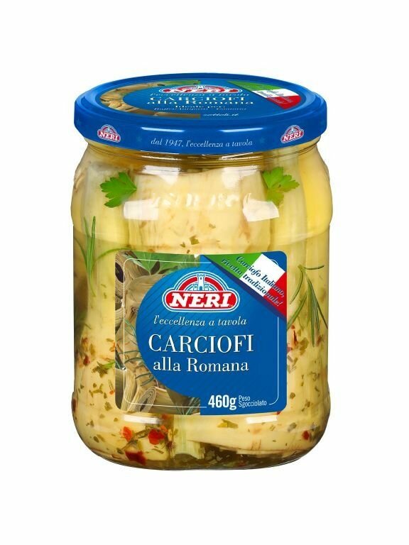 Артишоки в подсолнечном масле по-римски Neri 750г