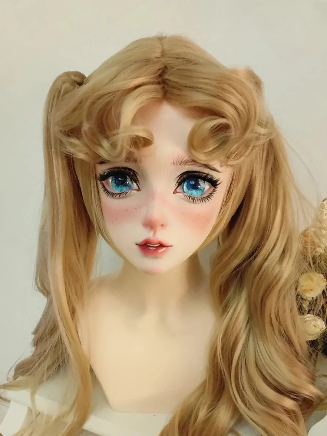 Маска кигуруми аниме из смолы Full Head