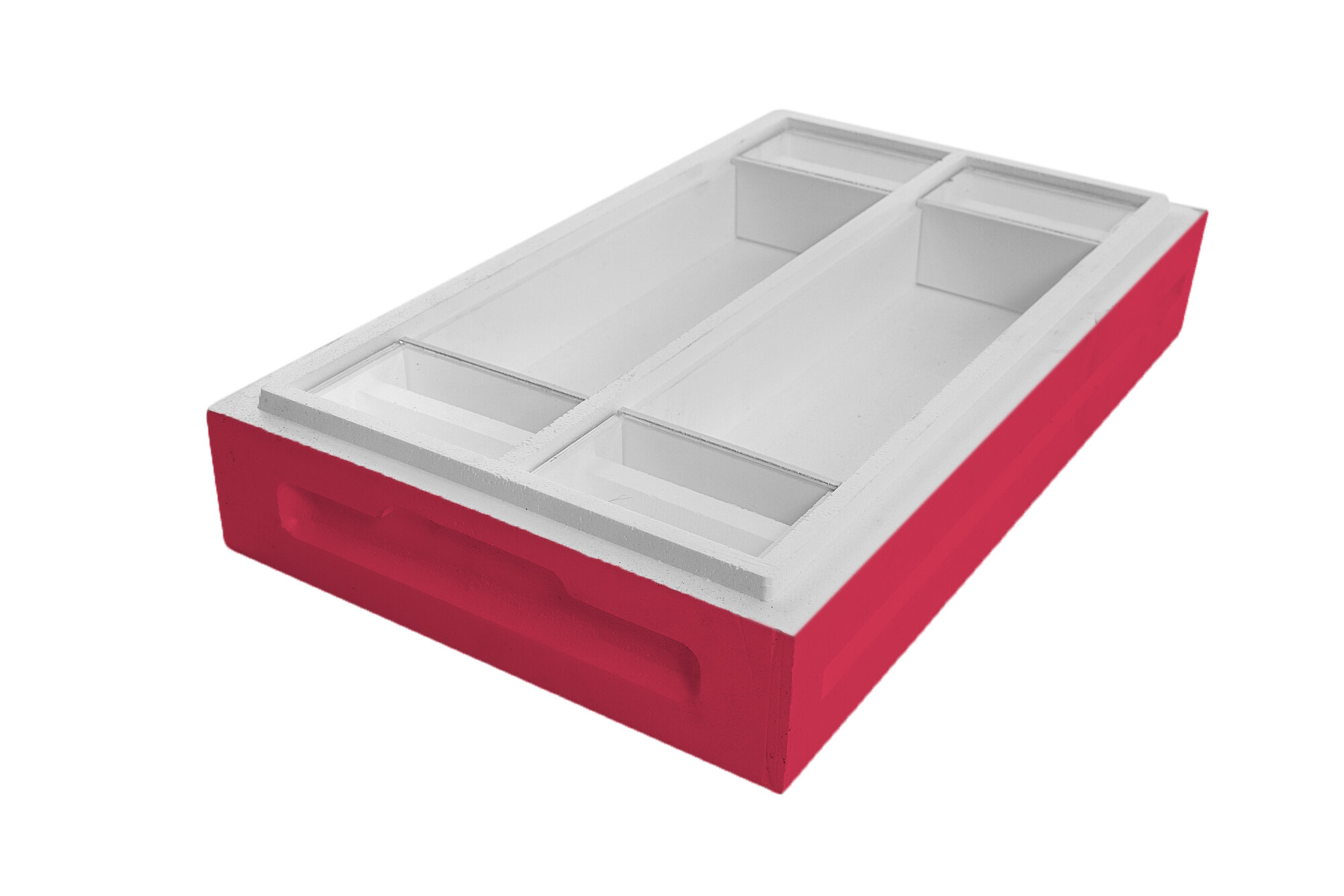 Кормушка 6 рамок Красный