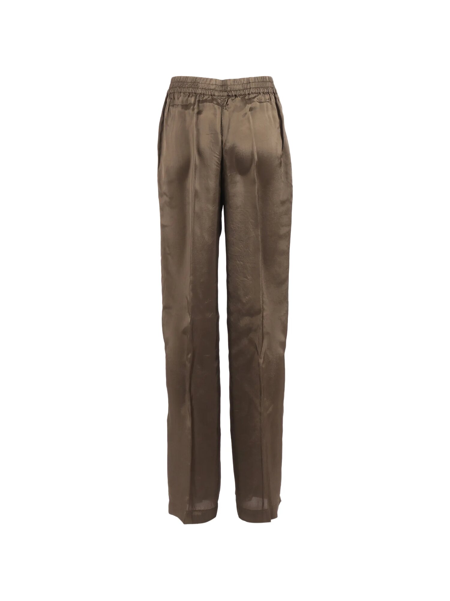 Брюки Aspesi Elasticated trousers, размер 44, коричневый — фото 1