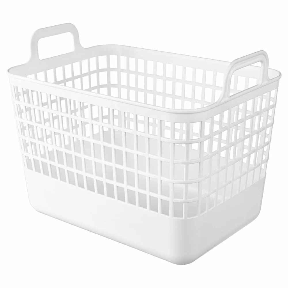Корзина Econova KOBO 320x224x255ММ, 15Л (Белый) 435296016