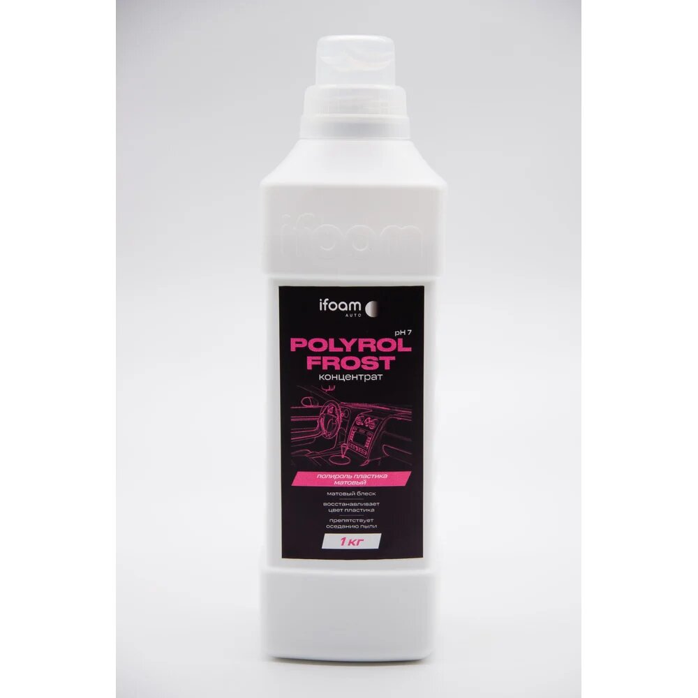 Полироль-очиститель пластика Ifoam «Polyrol frost» bubble gum Concentrate 222101