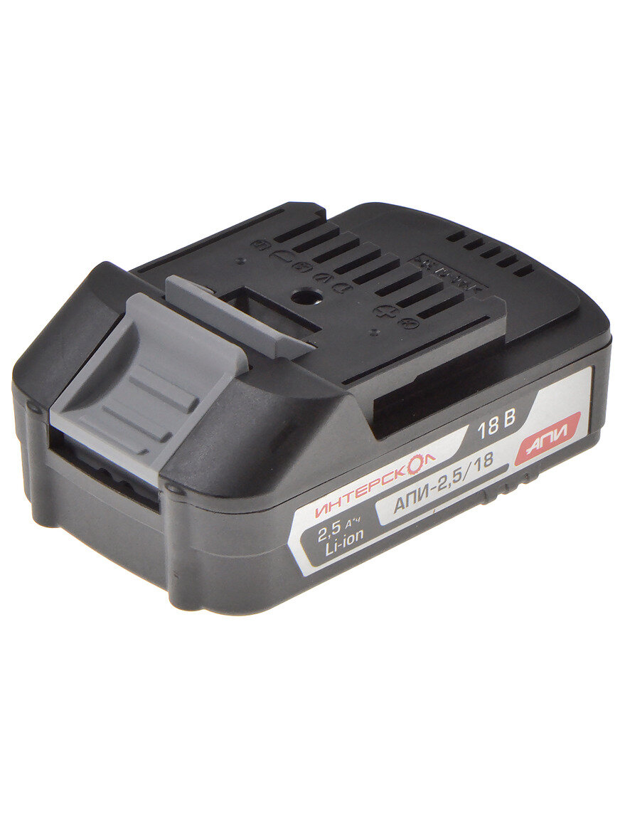 АПИ-2,5/18 аккум. блок 2,5Ач18ВLi-ion для перфоратора ИНТЕРСКОЛ ПА-24/18В (s/n 579.****)