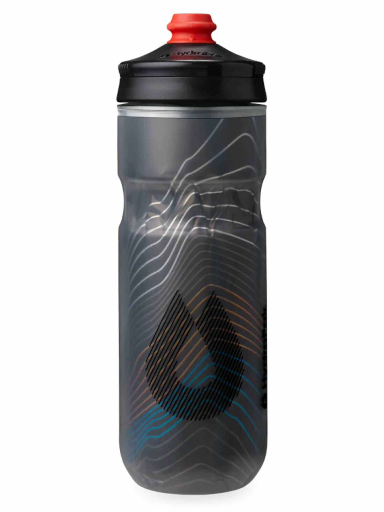 Фляга HydraPak Polar Surge Ascent 600мл Черный