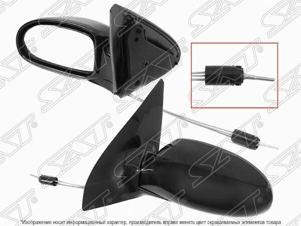 Зеркало SAT ST-FDA4-940-2 Ford Focus 98-04 слева Механическое
