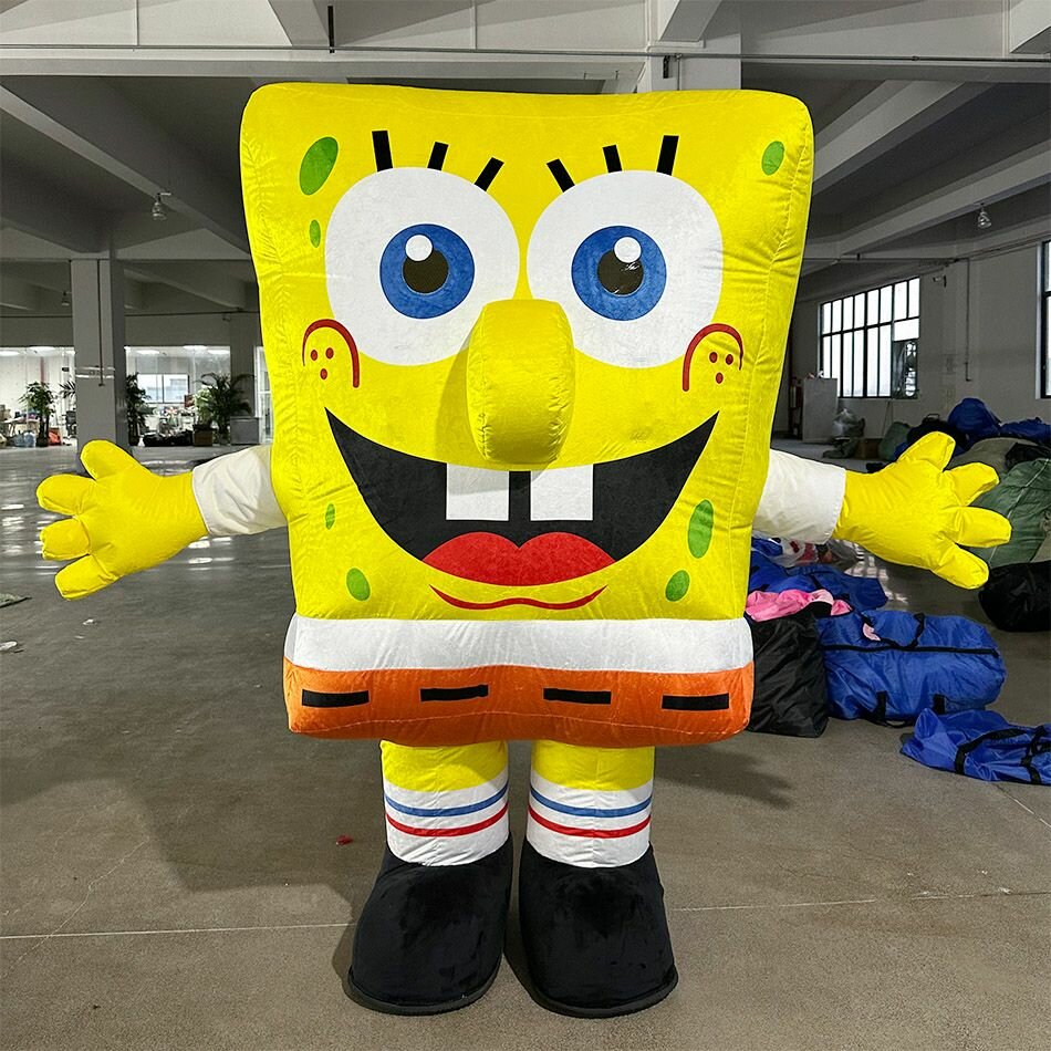Карнавальный костюм, Ростовая кукла, mascot costume, Надувная губка для ребенка