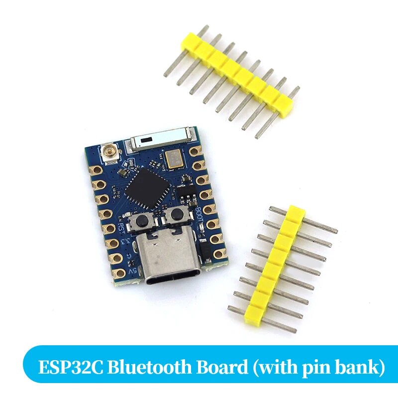 ESP32C Bluetooth Board (with pin bank), Model Number: 5Pcs, No welding