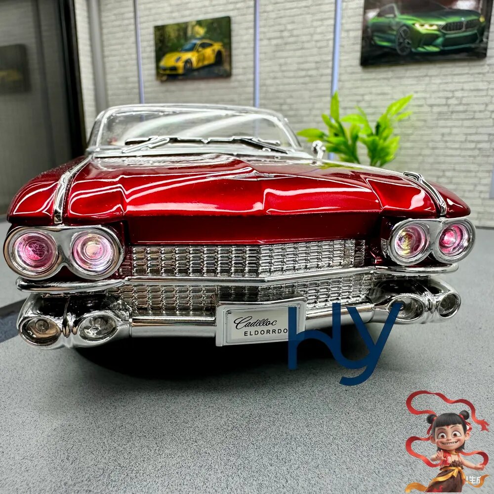 Коллекционная модель Cadillac Eldorado 1959, ретро-автомобиль, со звуком и светом