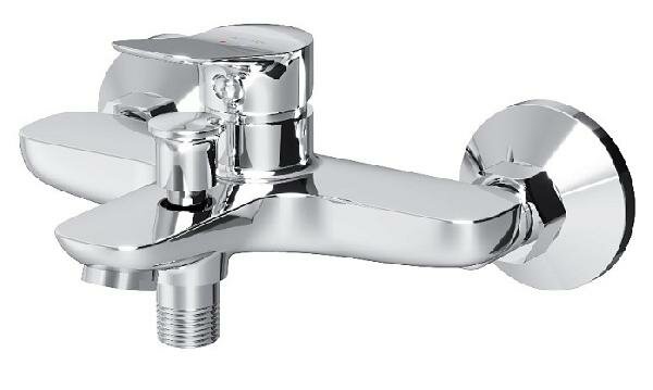 Cмеситель для ванны и душа излив 144мм, хром F9F10000 Force AM.PM