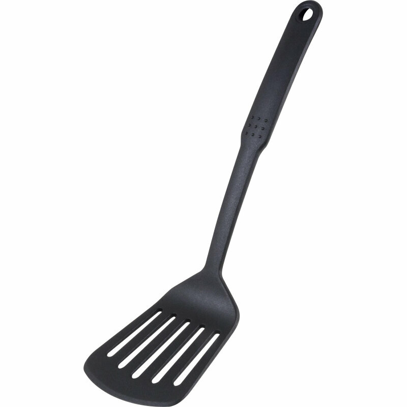 Лопатка с отверстиями (черный нейлон) CUOCO 32.5х9 cм, 2226299