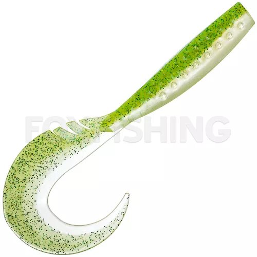 Силиконовая приманка Frapp Funky Grub 10" #PAL02 25,4см. 1шт.