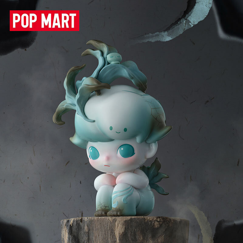Коллекционная фигурка pop mart DIMOO Stories in the Cup Series Figures-Porcelain Blossoms, слепая коробка