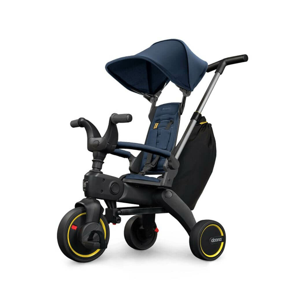 Simple Parenting Doona Liki Trike S3, детский трехколесный велосипед от 10 месяцев до 3-4 лет, цвет Deep Blue