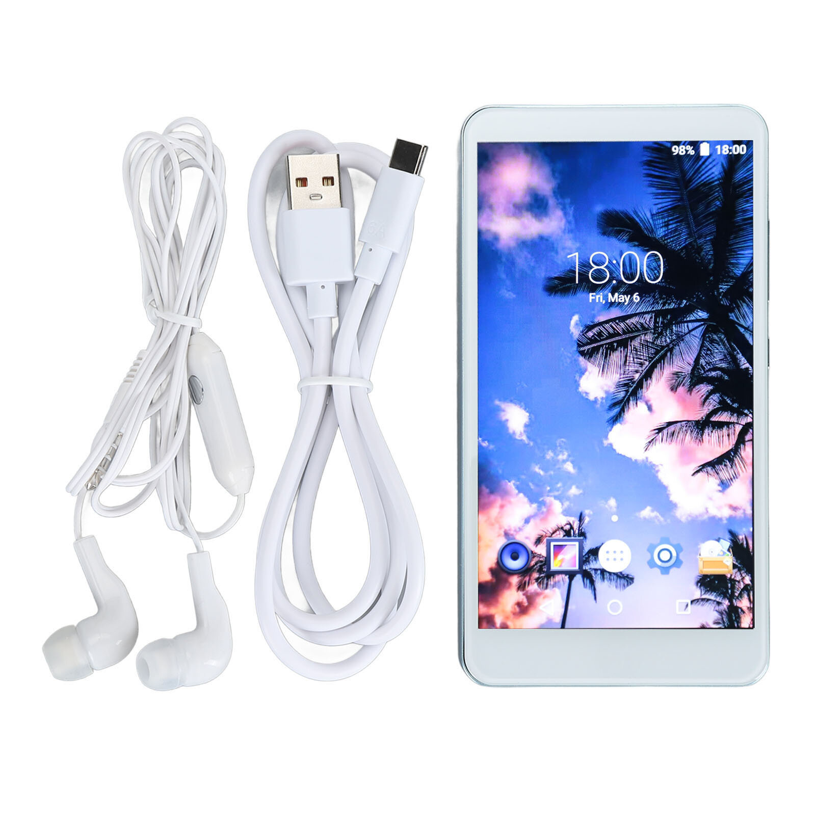 5-дюймовый HiFi MP4-плеер, интеллектуальное HD-шумоподавление, Bluetooth, 16 ГБ ПЗУ, расширение памяти до 128 ГБ, просмотр фильмов, фотосъемка, прослушивание музыки.