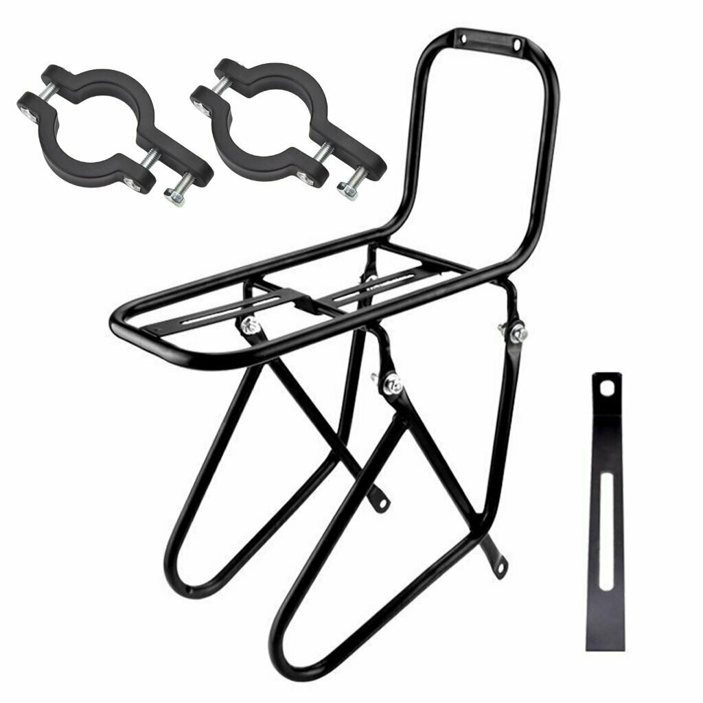 Передняя стойка для велосипедов, грузоподъемность 15 кг. Горная багажника. Стальной багажник путешествий.