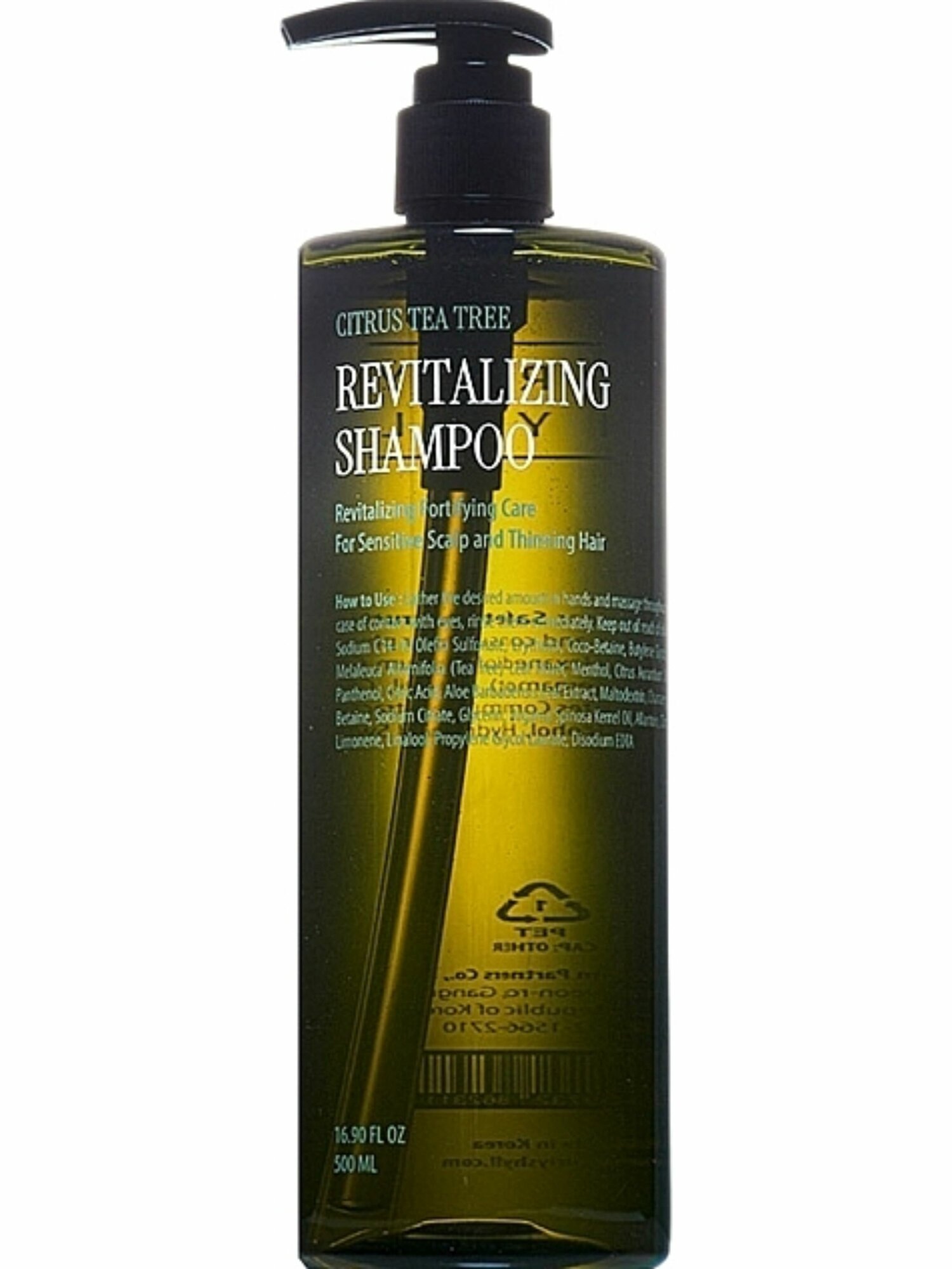 CURLY SHYLL Укрепляющий шампунь для волос Revitalizing Shampoo (500 мл)