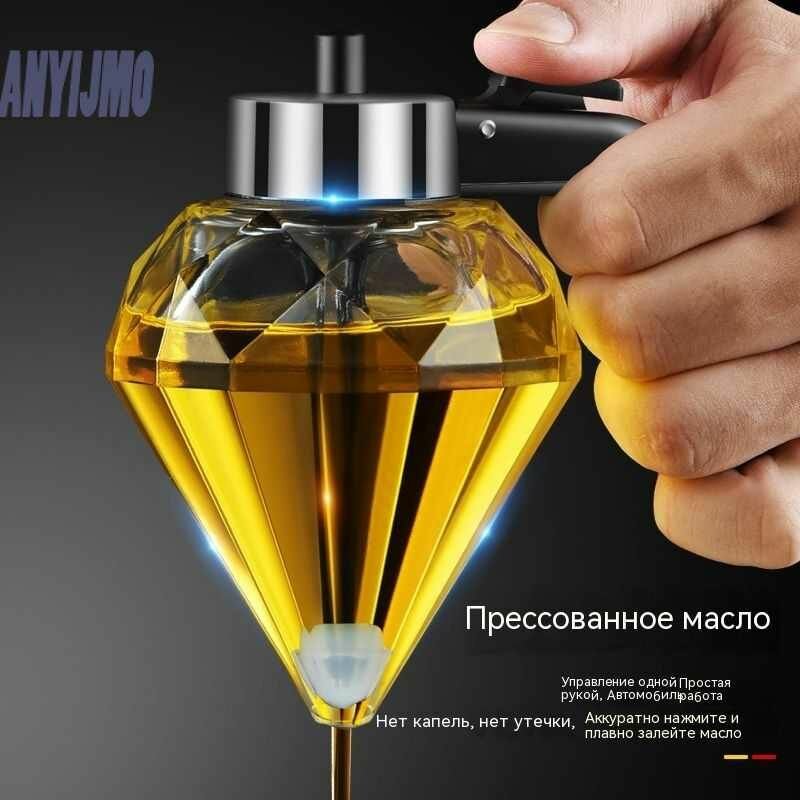 Банка для меда с дозатором удобная и точная наливная емкость для кухни, без капель и разливов