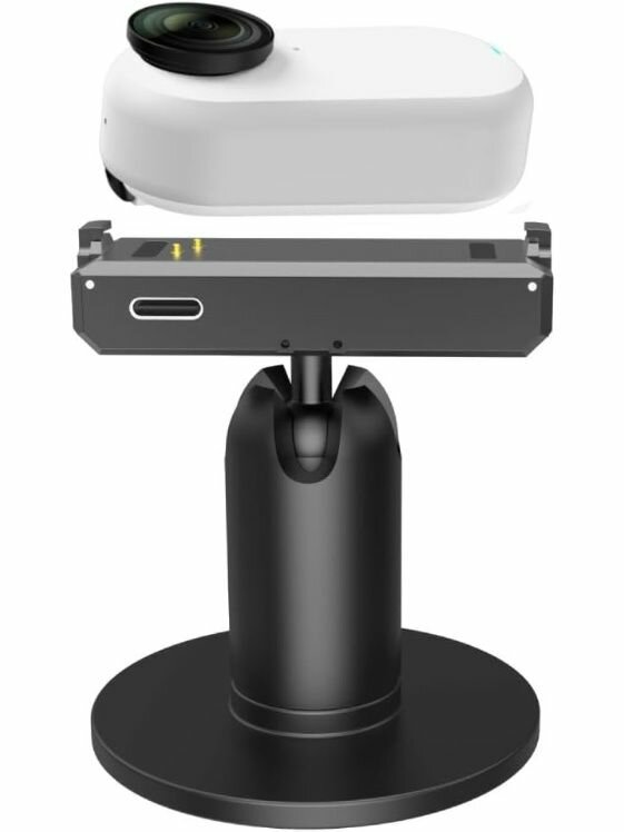 Магнитный быстросъемный базовый адаптер для камеры Insta360 GO3 thumb camera перезаряжаемые аксессуары на магнитной основе