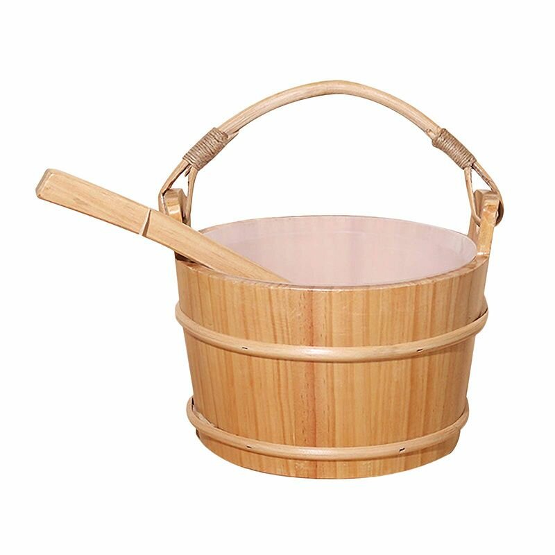 Баня-бочка классическая | Аутентичная парная на дровах для дачи, полный комплект с печью и аксессуарами