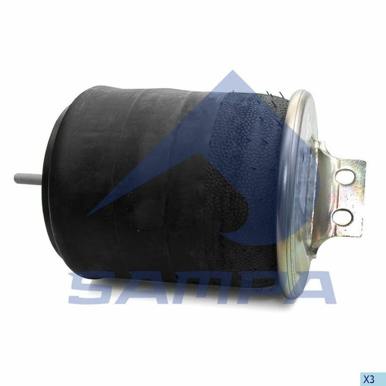 Пневморессора передняя правая для Ивеко Евротеч, Евростар, Стралис арт SP557023KP04 SAMPA