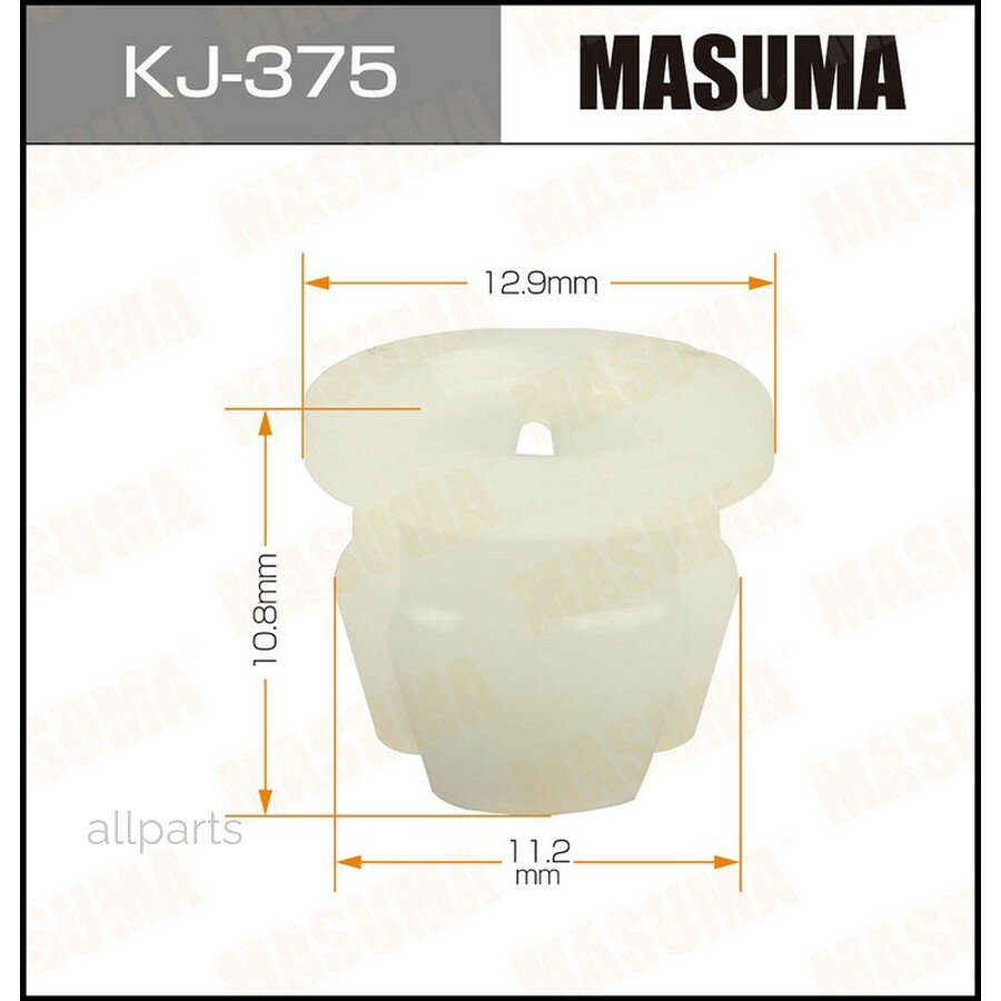 MASUMA KJ375 клипса!\ Lexus LS400, Toyota 4Runner/RAV4/Corolla/Picnic/Previa/Carina 90>