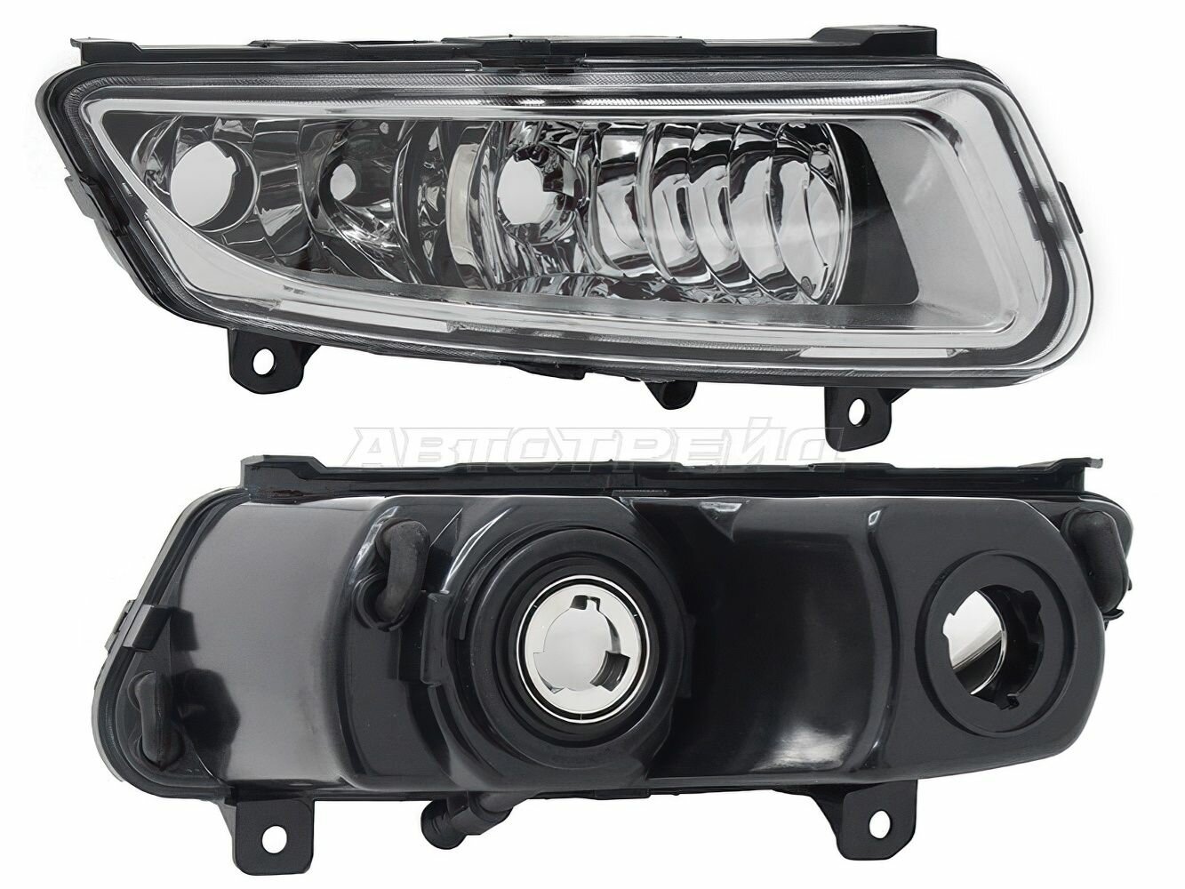 Фара противотуманная правая, под 2 лампы для Фольксваген Поло Дерби Венто арт ST4412040R SAT