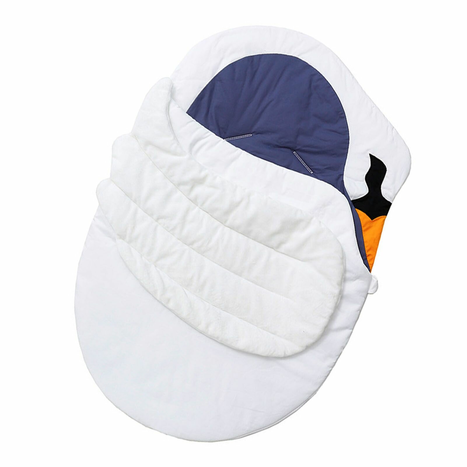 Слинг с подогревом для новорожденного, 100% хлопок, мягкий, теплый, с рисунком лебедя, 0-18 месяцев, машинная стирка