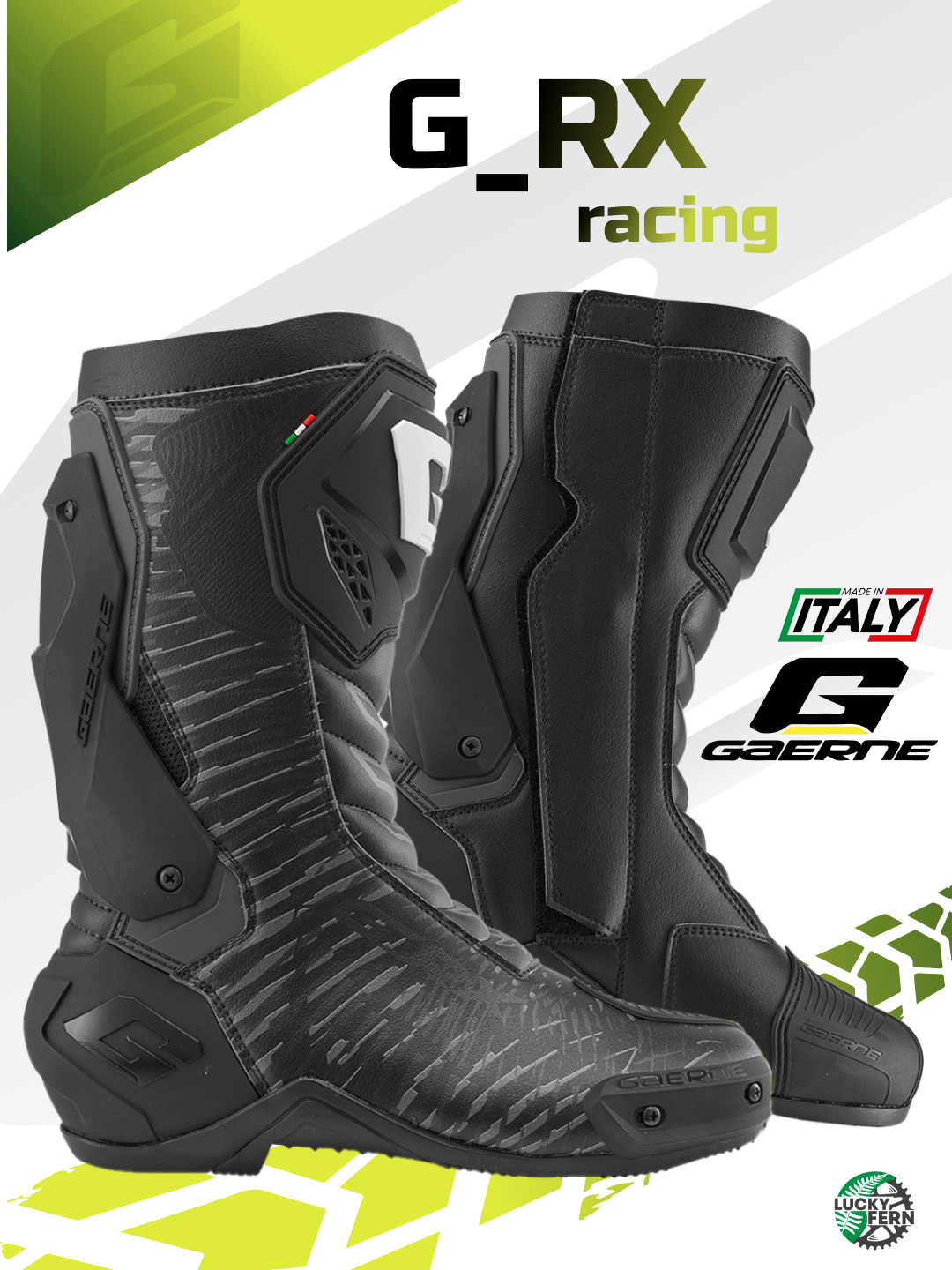 Мотоботы Gaerne G_RX Black/Anthracite 43