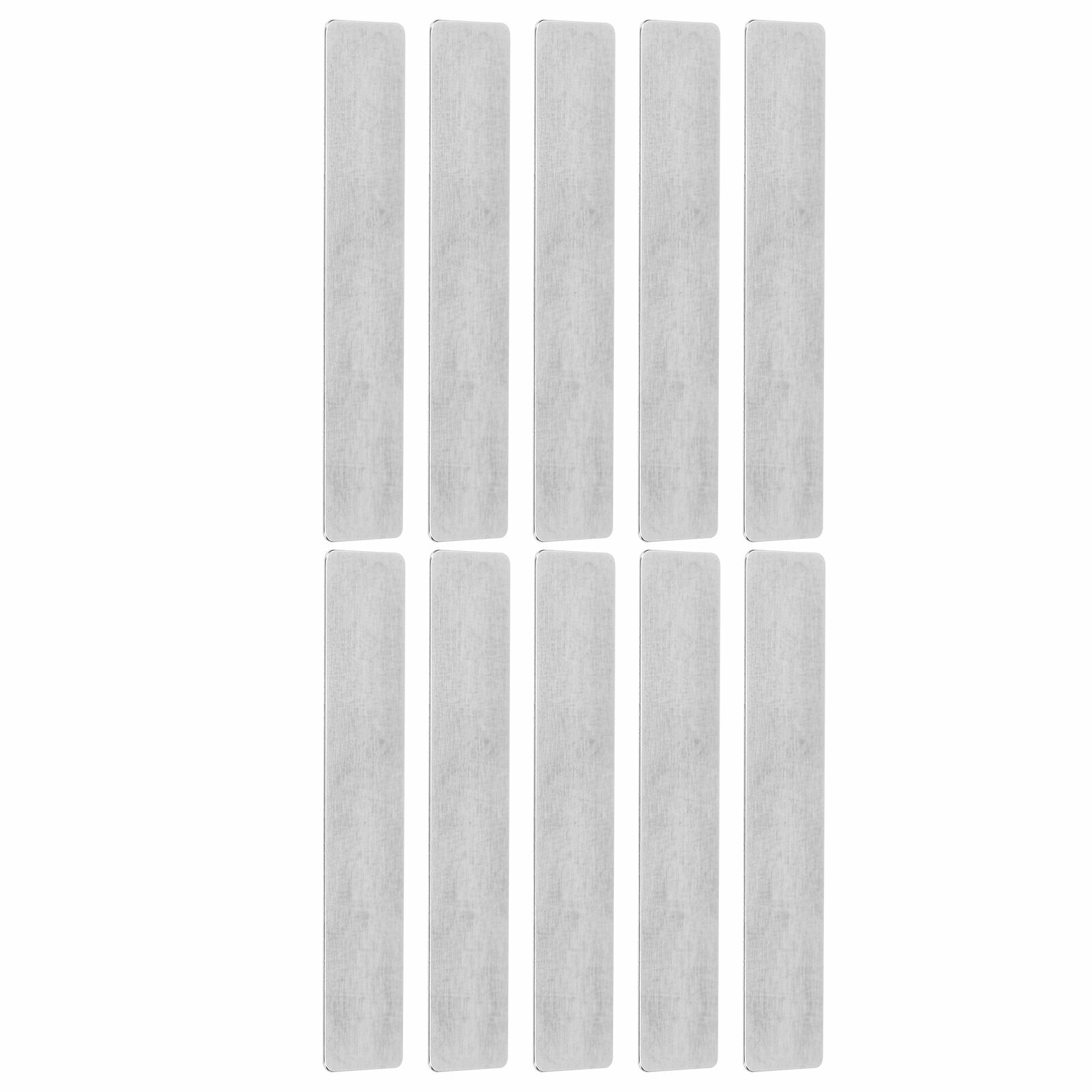 10 шт. чугунных прямоугольных клапанных пластин для воздушного компрессора, детали насоса для цилиндра диаметром 51 мм, аксессуары для замены и ремонта.