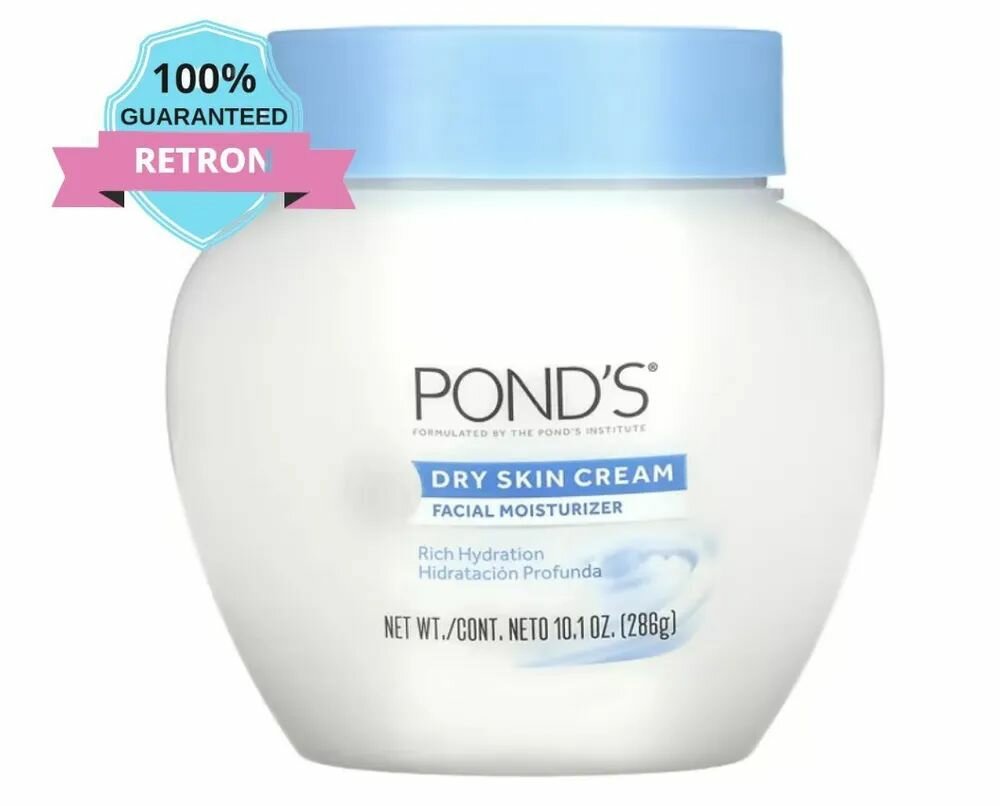 Увлажняющий крем для лица Pond's для обезвоженной чувствительной кожи, крем для сухой кожи, 286 г