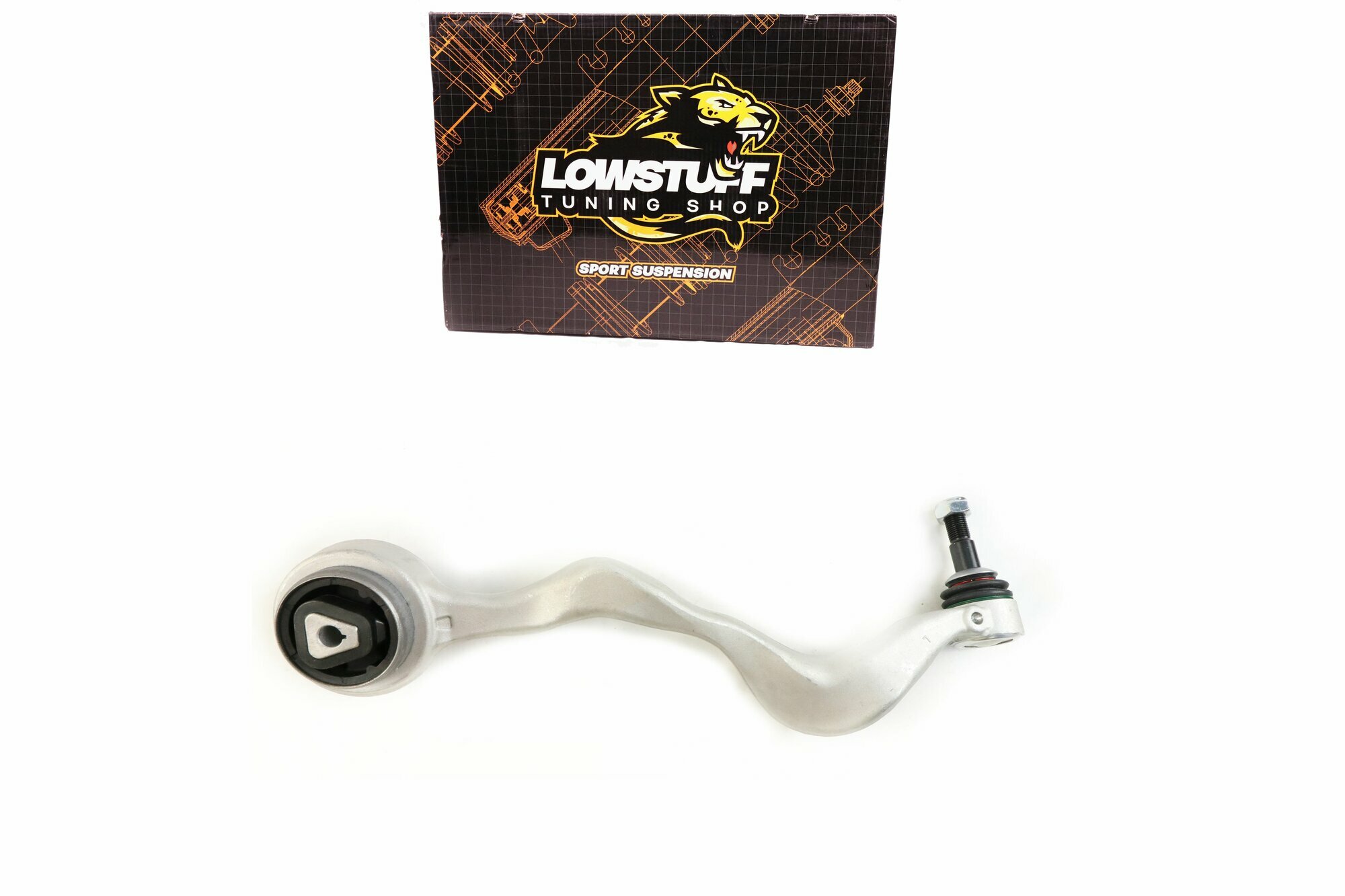 BMW E81 E82 E87 E88 E90 E91 E92 E93, X1 E84, Z4 E89 поперечный рычаг передней оси левый передний LOWSTUFF 51BM0074
