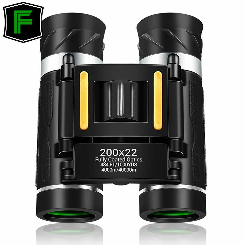 Бинокль 200x22, наблюдение 4000/40000 м, мини-телескоп высокой четкости -hz
