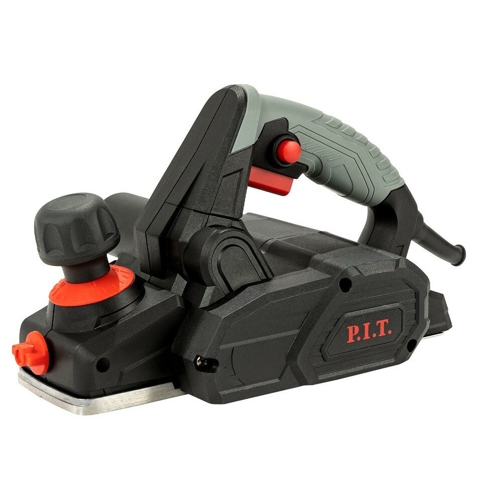 Рубанок P.I.T. PEP82-C, 650Вт, 2мм, 82мм, 16800 об/мин, мешок для пыли