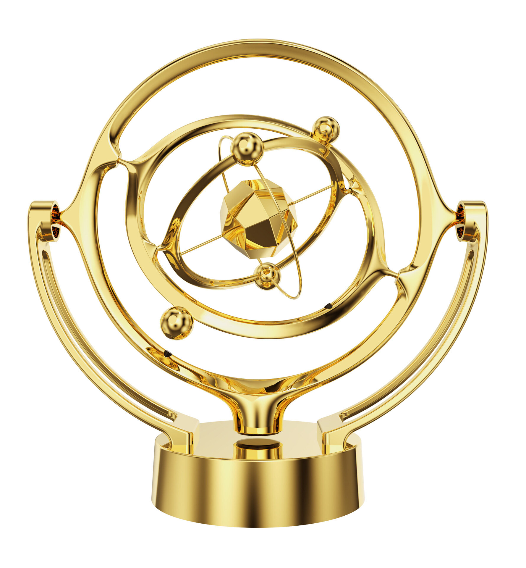 Научный декор: Кинетический маятник «Шары Ньютона»