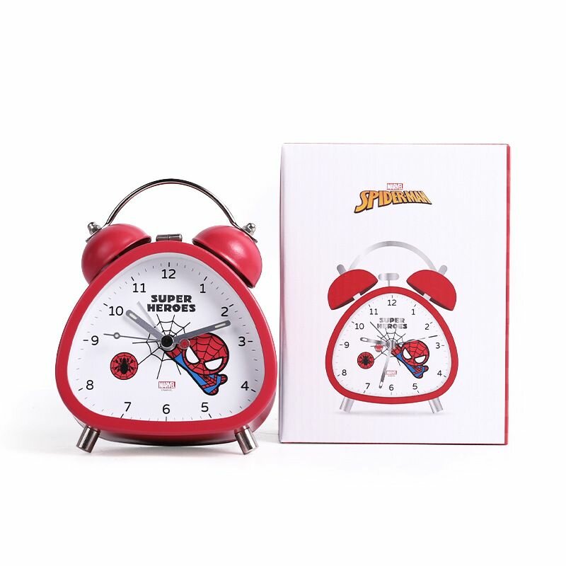 Треугольный красный будильник Spider-Man, модель A