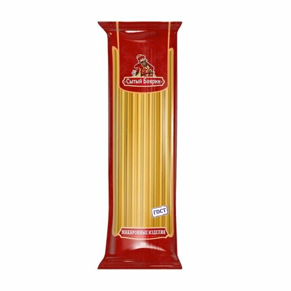 Макароны Спагетти Сытый боярин 4шт по 400г