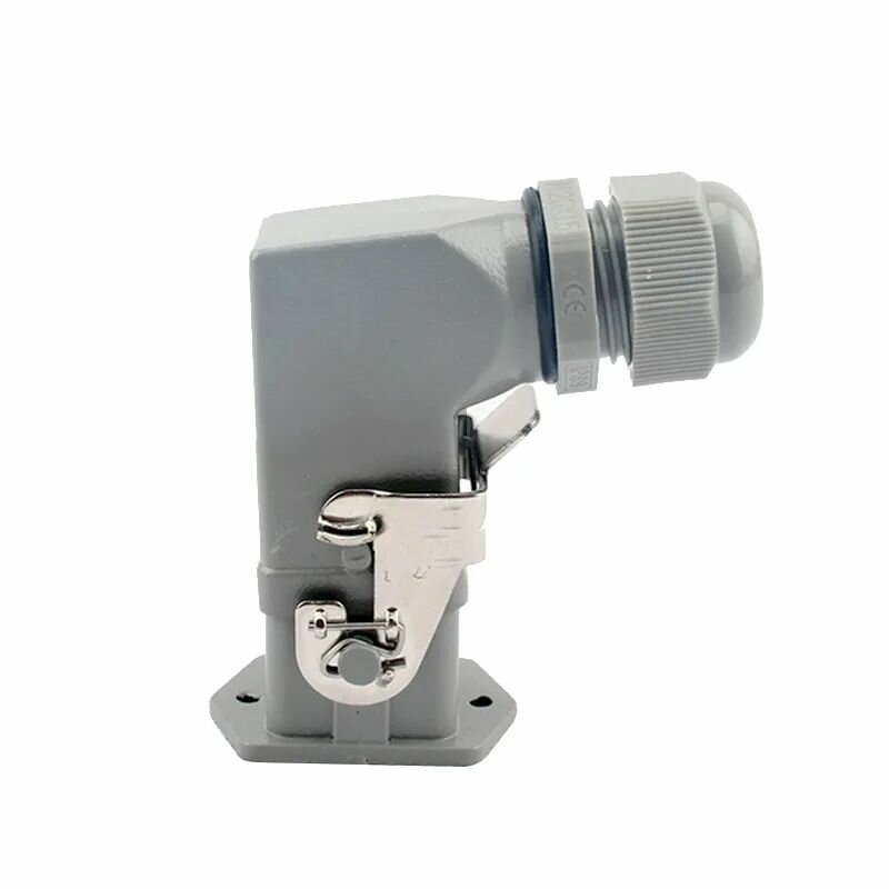 Разъемы для тяжелых условий эксплуатации HDC-HA-004-1 F/M 4+1pin 5pin 10A енный прямоугольный авиационный разъем