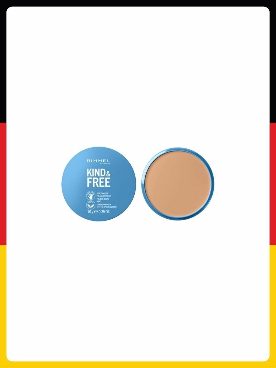 Пудра Rimmel Kind & Free Pressed Powder 20 Light