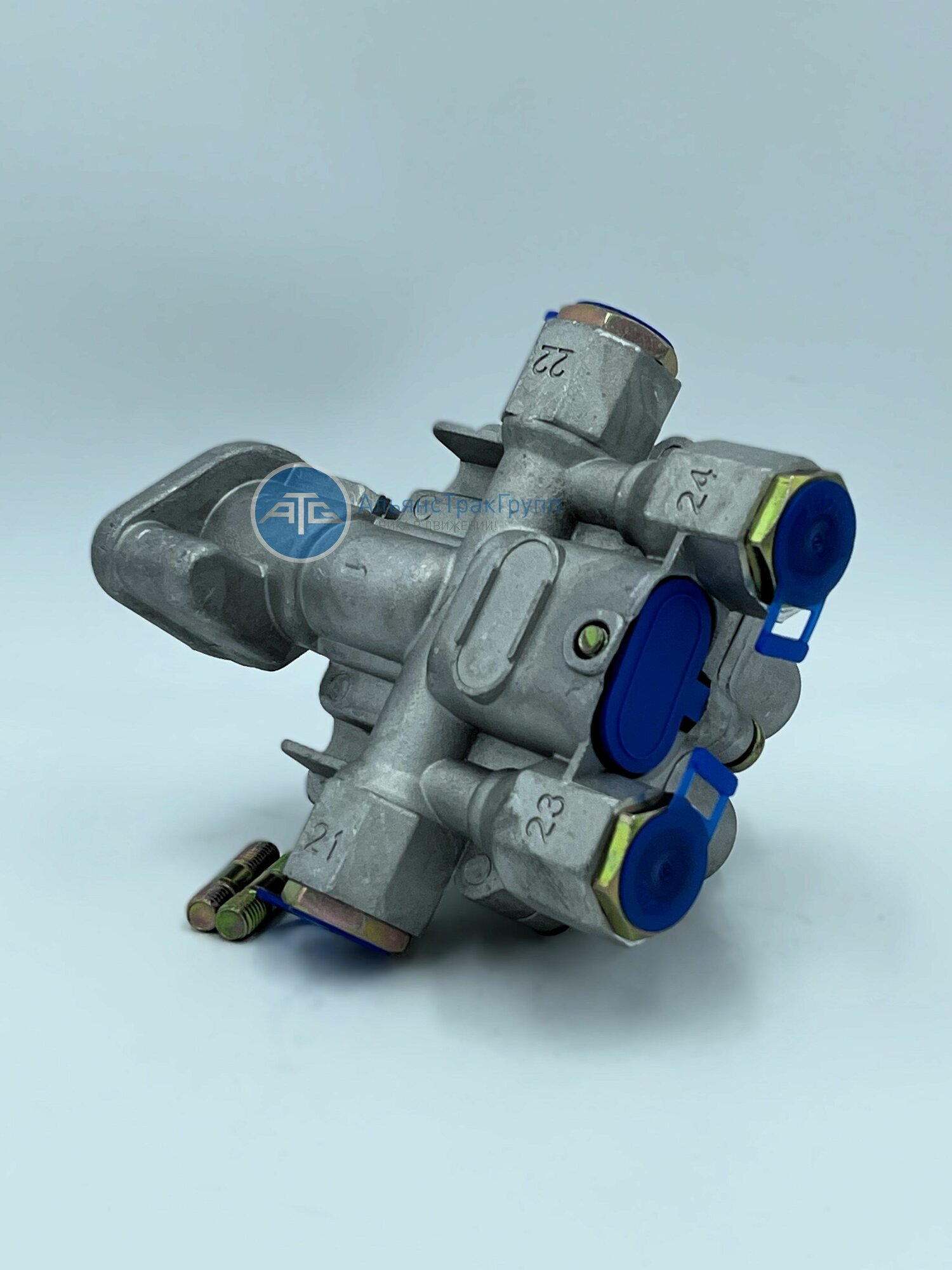 Клапан тормозной 4-х контурный Евро-5 SHAANXI X3000 DZ96189361084