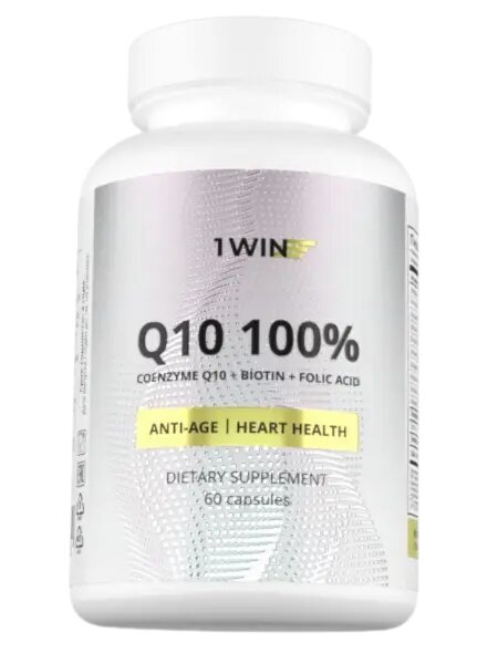 1WIN Контрол тайм Q 10 100%/Control time Q10 100% капсулы массой 790 мг 60 шт