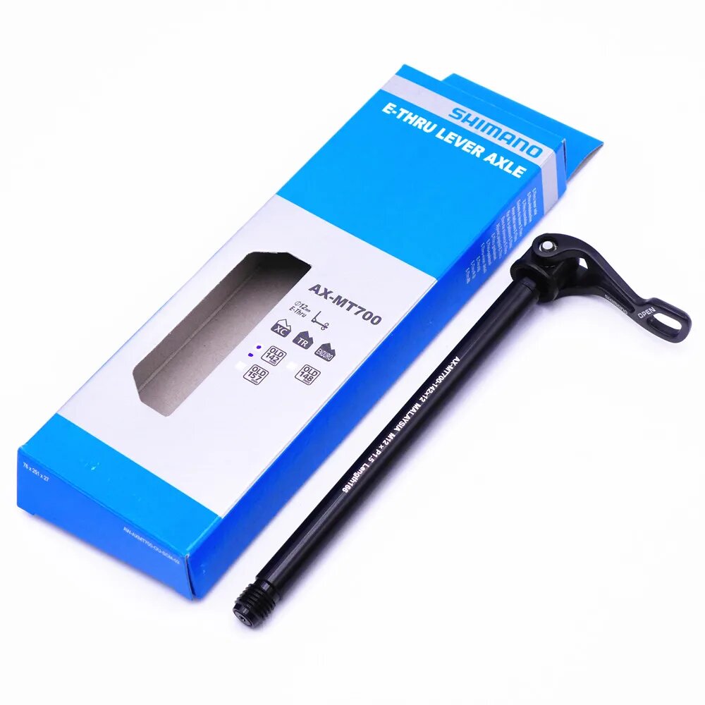 SHIMANO AX-MT700 задняя ось E-THRU 142/148/157mmX12mm 172mm for 148