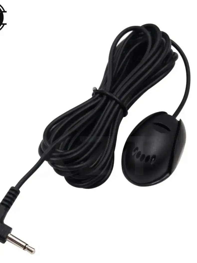 Автомобильный микрофон 3M, проводной 3,5 мм, микрофон громкой связи с шумоподавлением для автомобильного стерео радио, DVD-плеер, мини-аудиомикрофон вставного типа