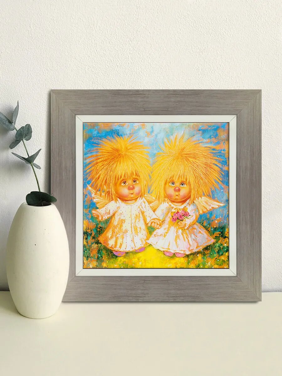 Картина с ангелом.